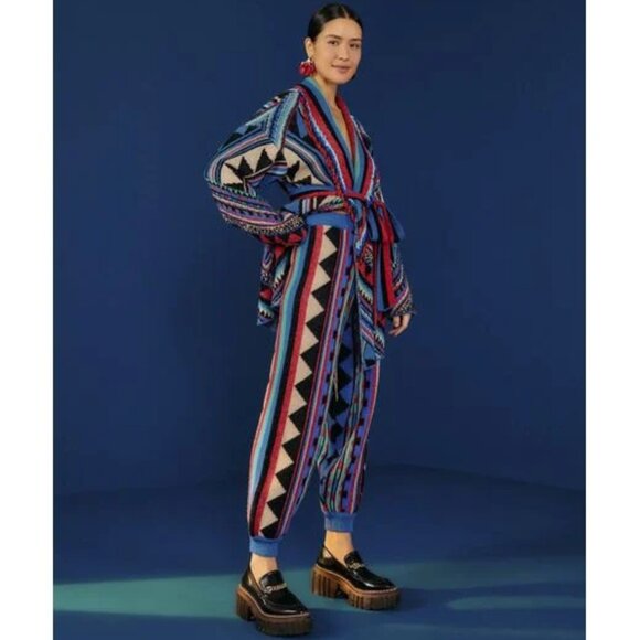 FARM Rio | Pants & Jumpsuits | Farm Rio Julie Stripe Sweater Pants ...